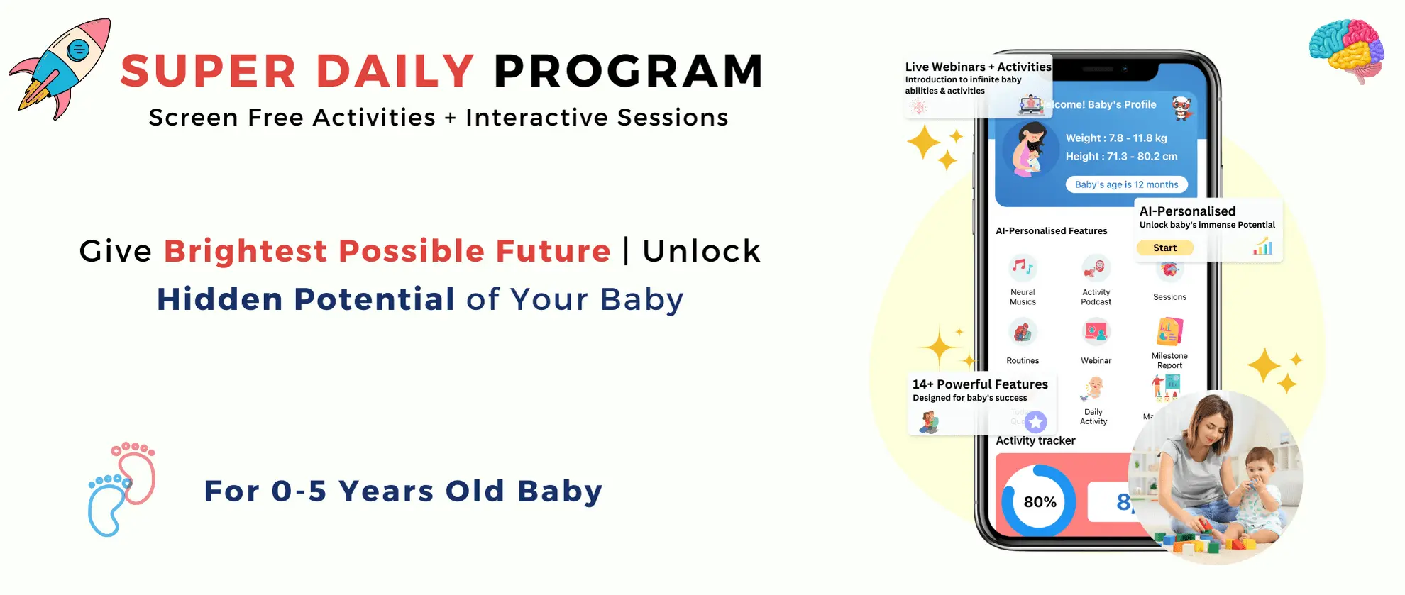 UpTodd™ Super Daily Program - Accelerate Your Baby's Learning